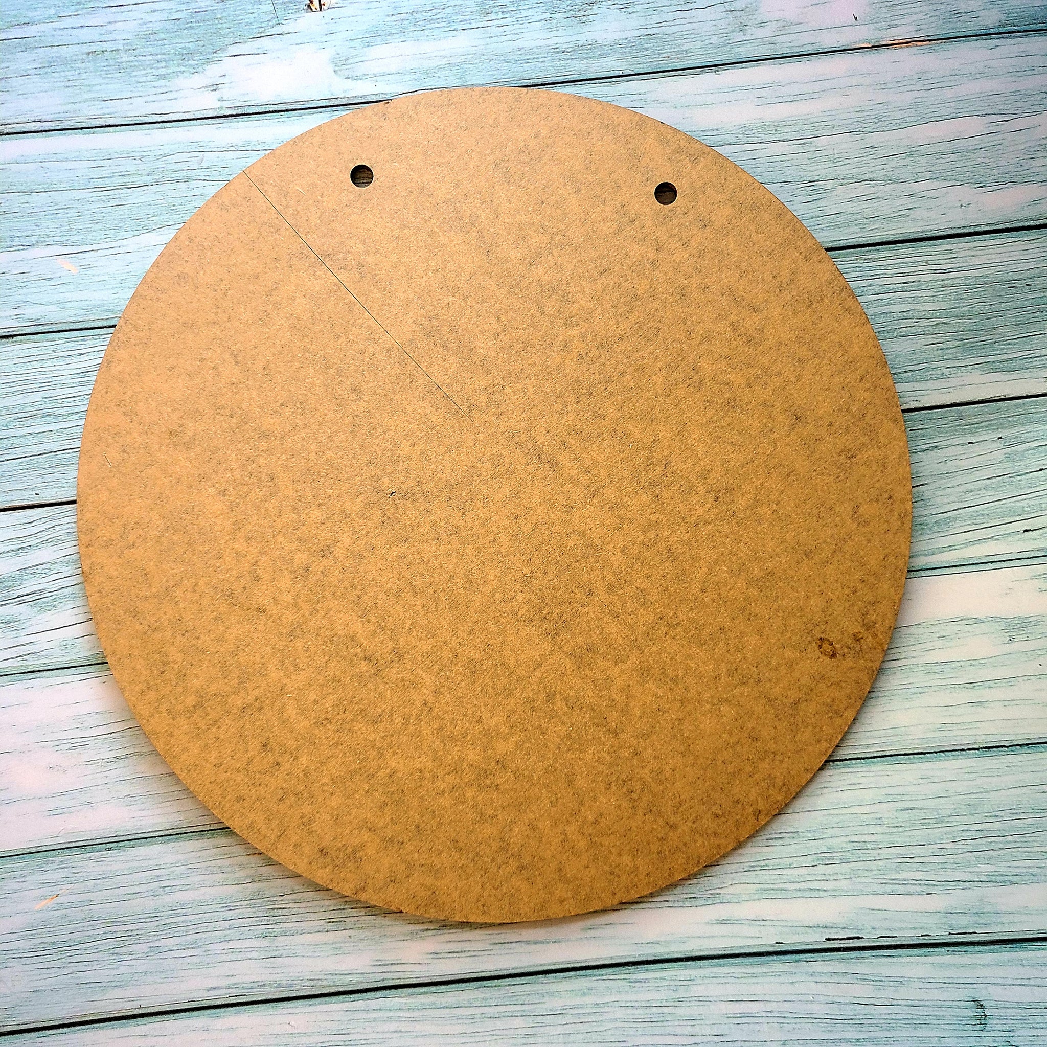 16" Round MDF Wall or Door Hanger Circle Sublimation Blank ...