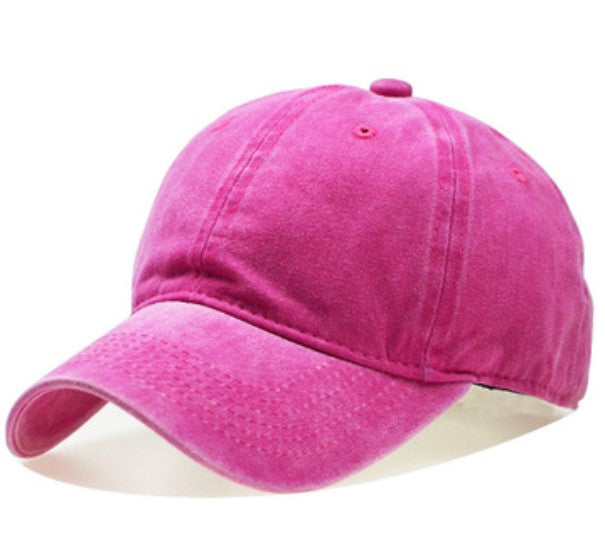 Adjustable Stonewashed Unisex Baseball Trucker Hat Cap with Slide Buck ...